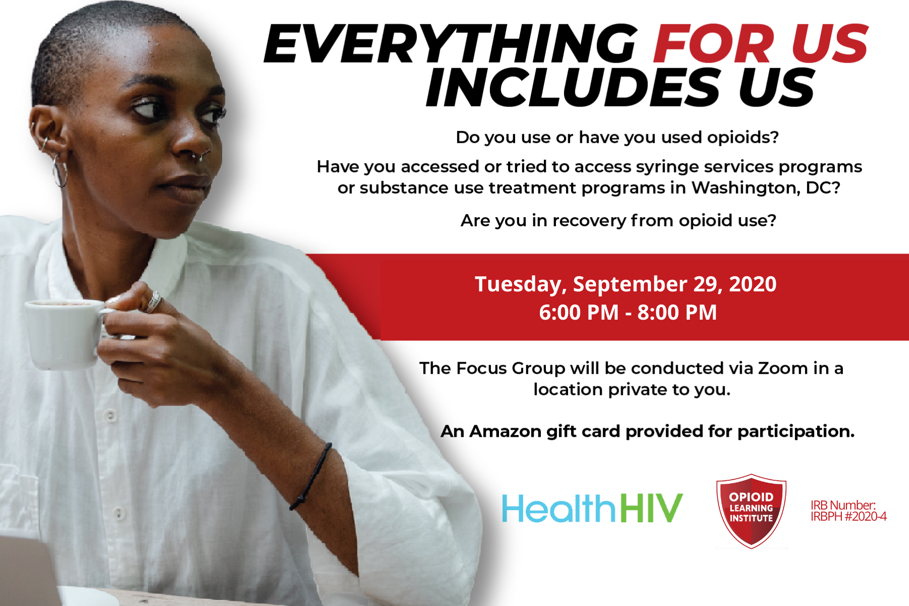Opioid Focus Group, September 29, 2020, 6:00 PM